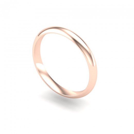 Court Wedding Ring 3mm Wide | COO Jewellers